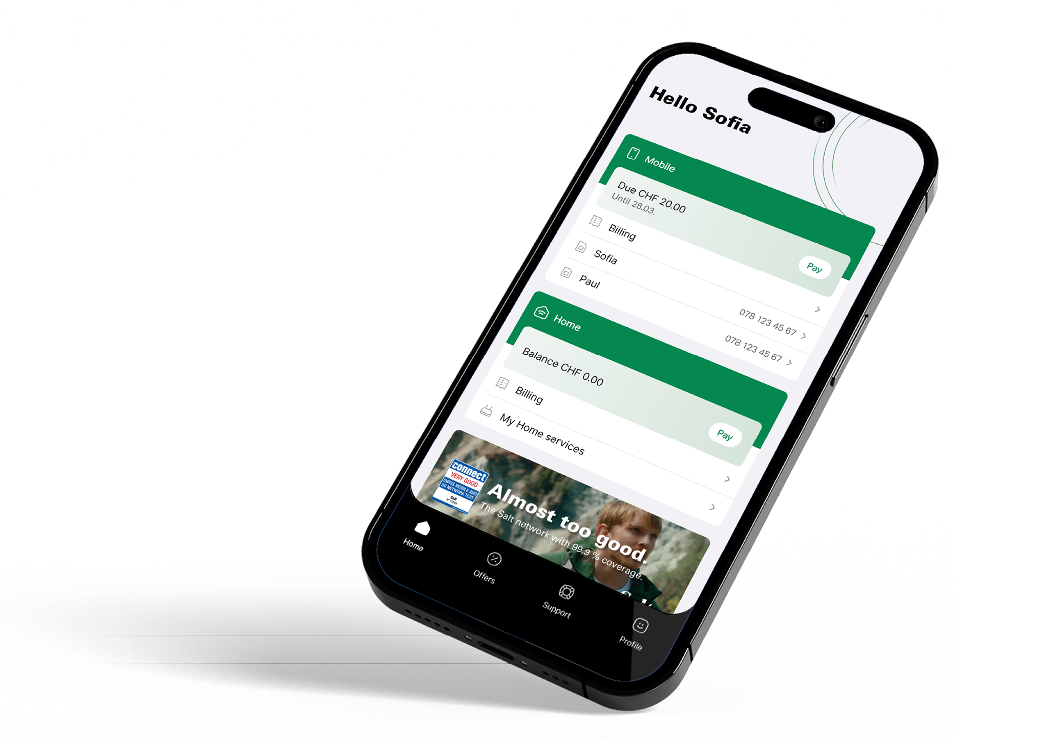 Manage your account anytime, anywhere.