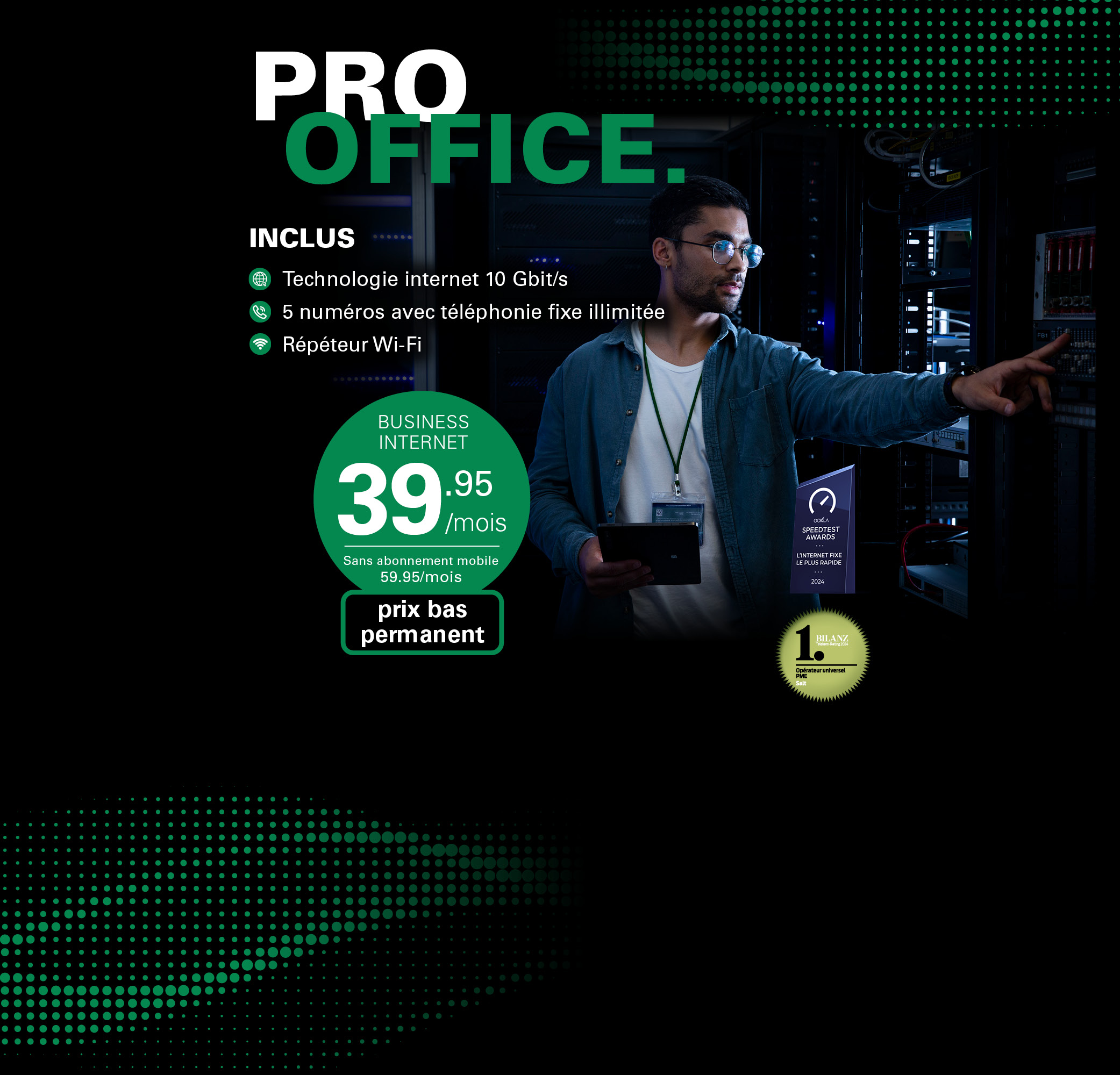 Abonnements Mobile et internet pour professionnels et entreprises | Salt.