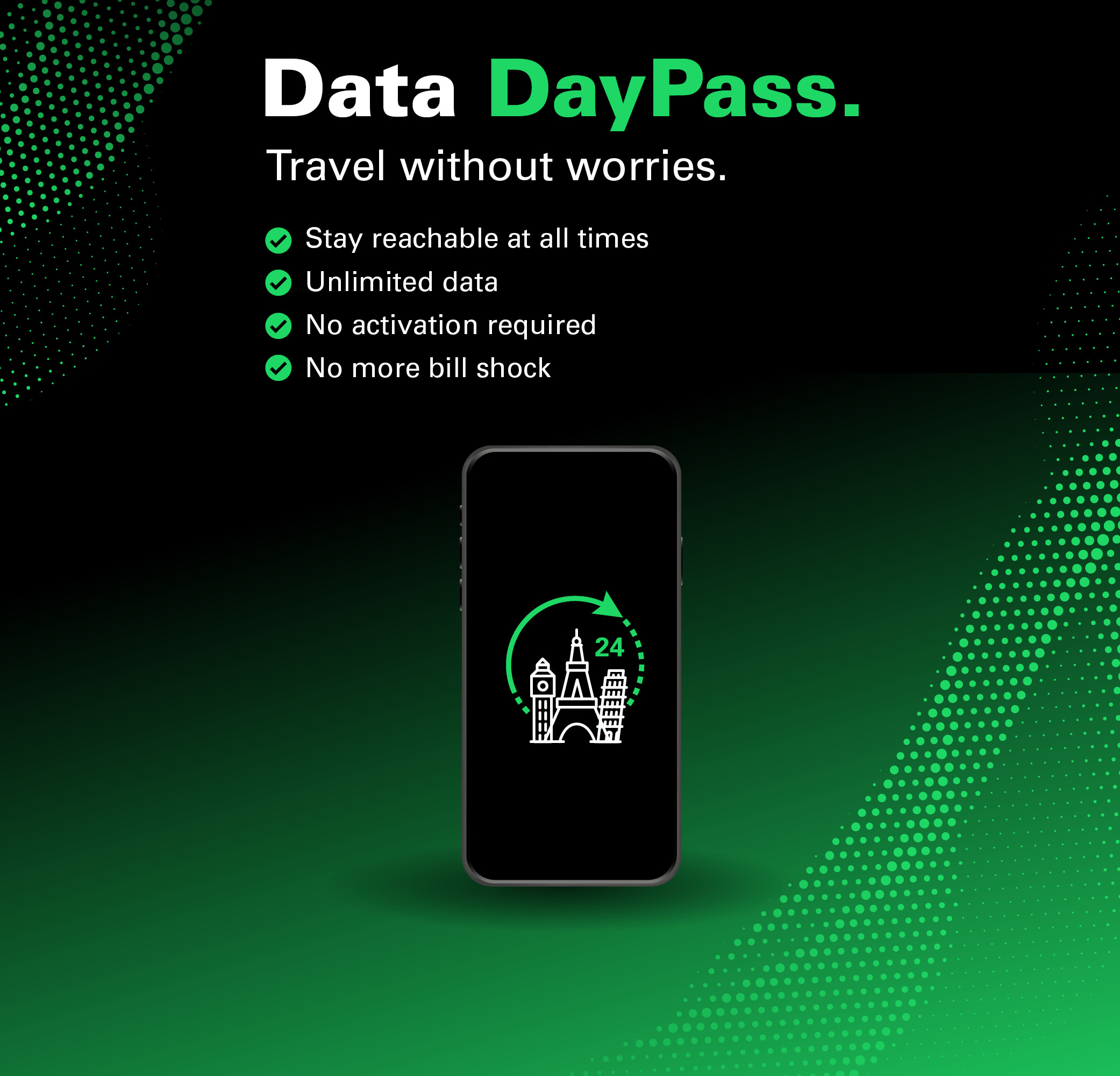Buy data DayPass - Order online | Salt.
