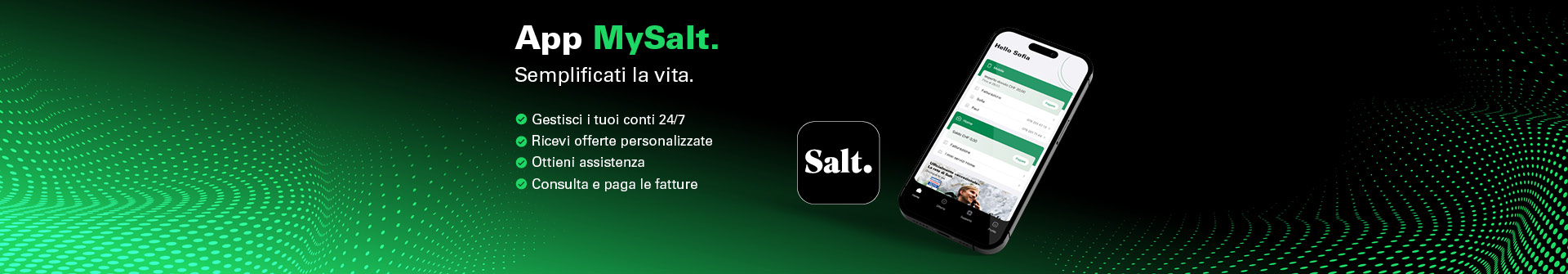 Salt servizio clienti – Hai domande? Scrivici! | Salt