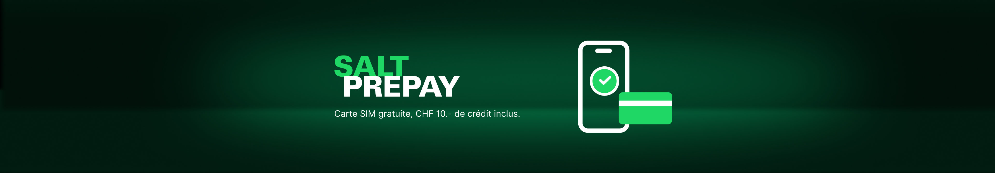 Carte SIM prépayée - Commandez en ligne | Salt.