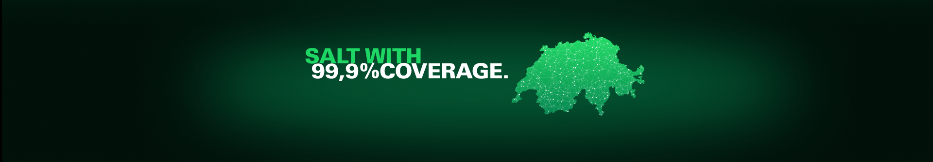 Network coverage | Salt.