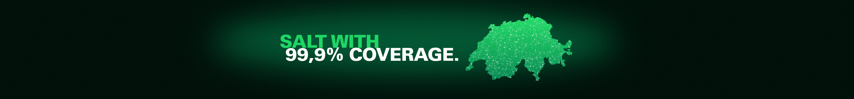 Network coverage | Salt.