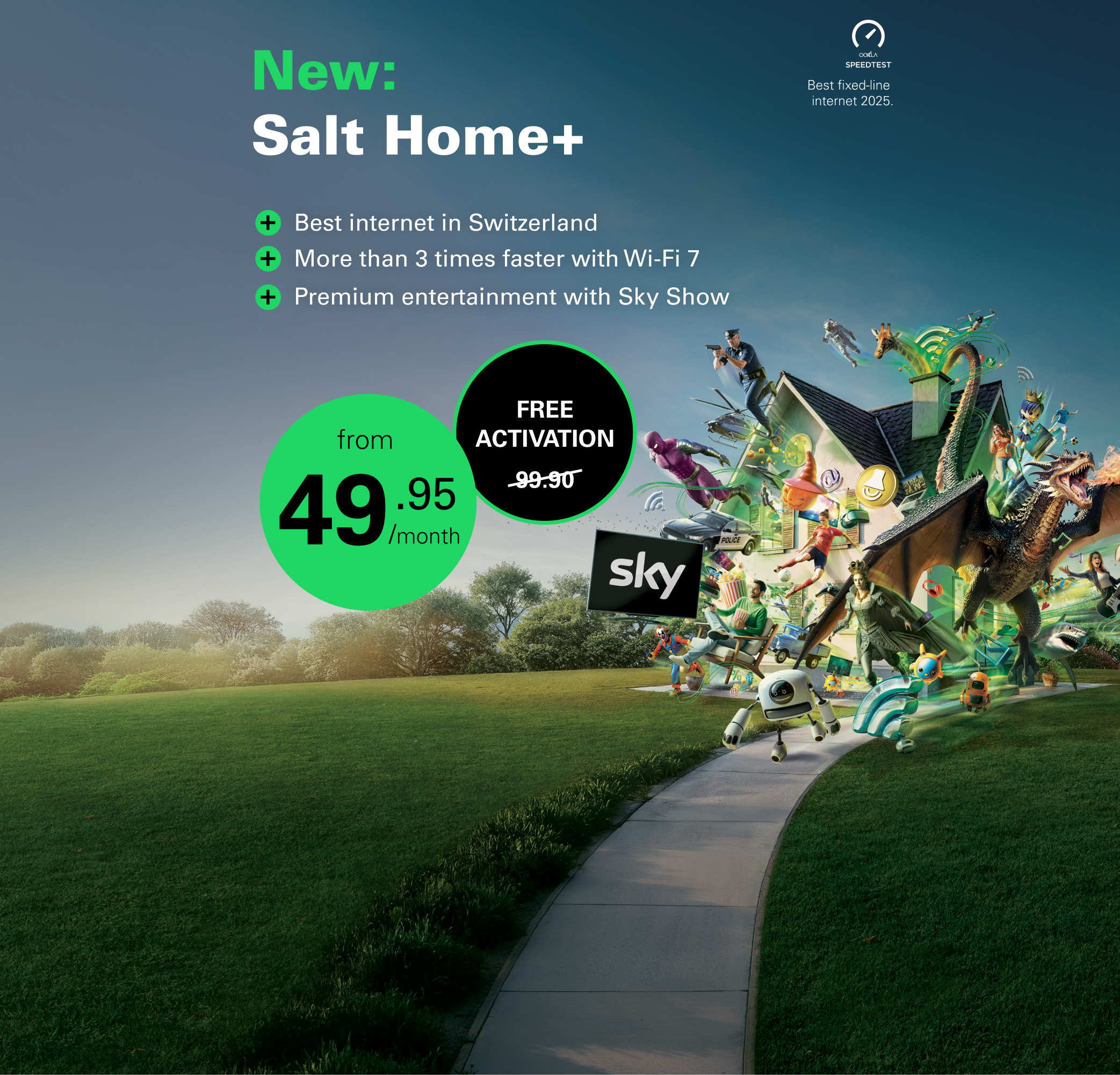 Phone, Internet, and TV subscription - Order online | Salt