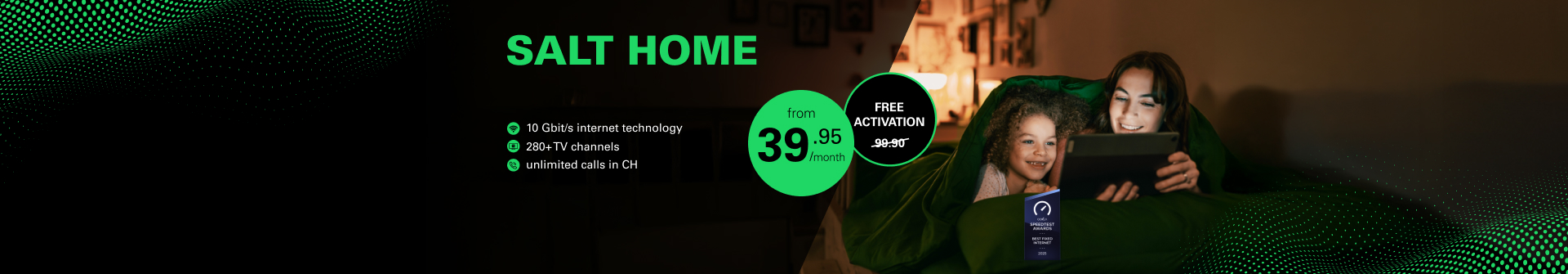 Phone, Internet, and TV subscription - Order online | Salt