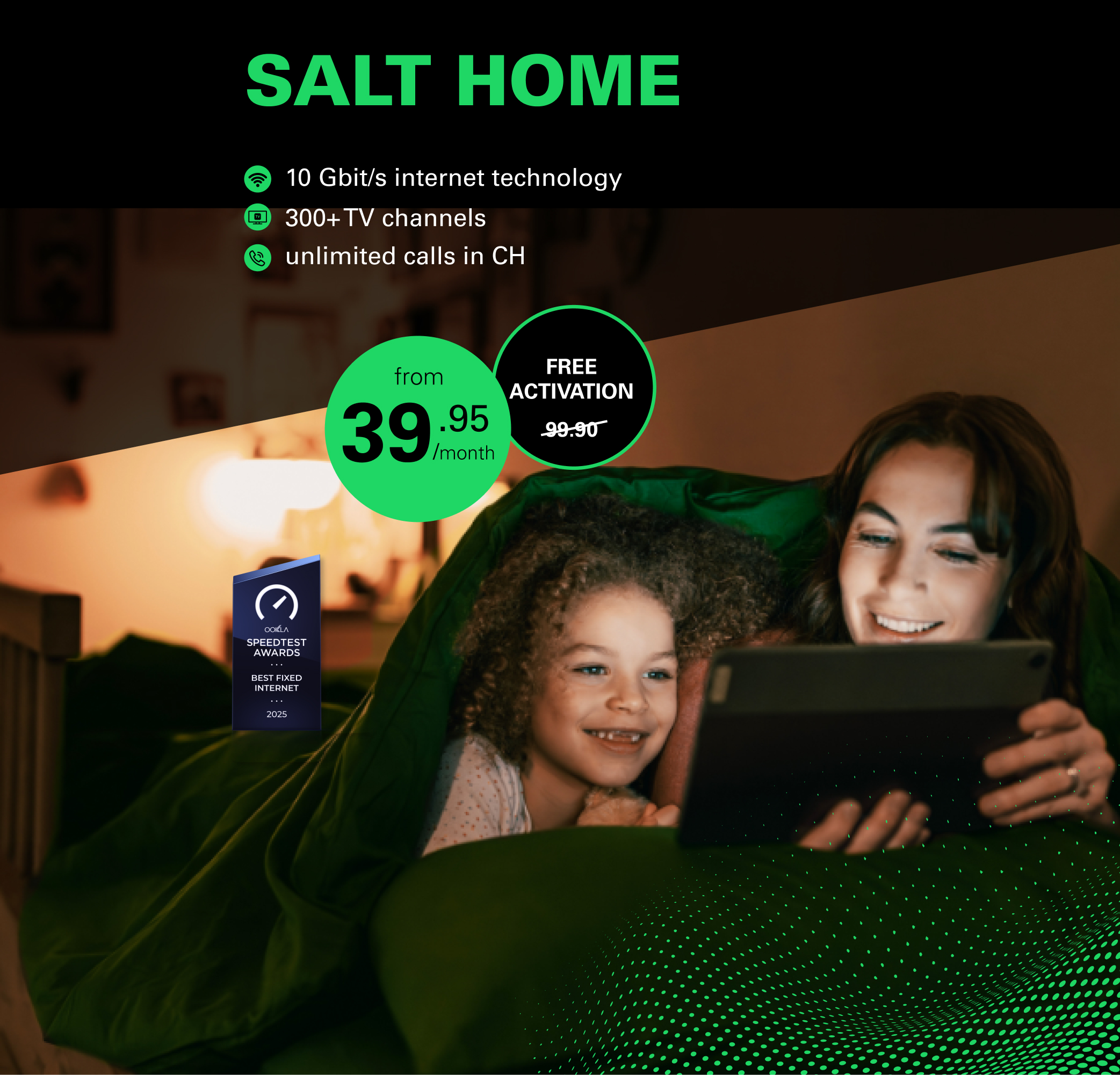 Phone, Internet, and TV subscription - Order online | Salt