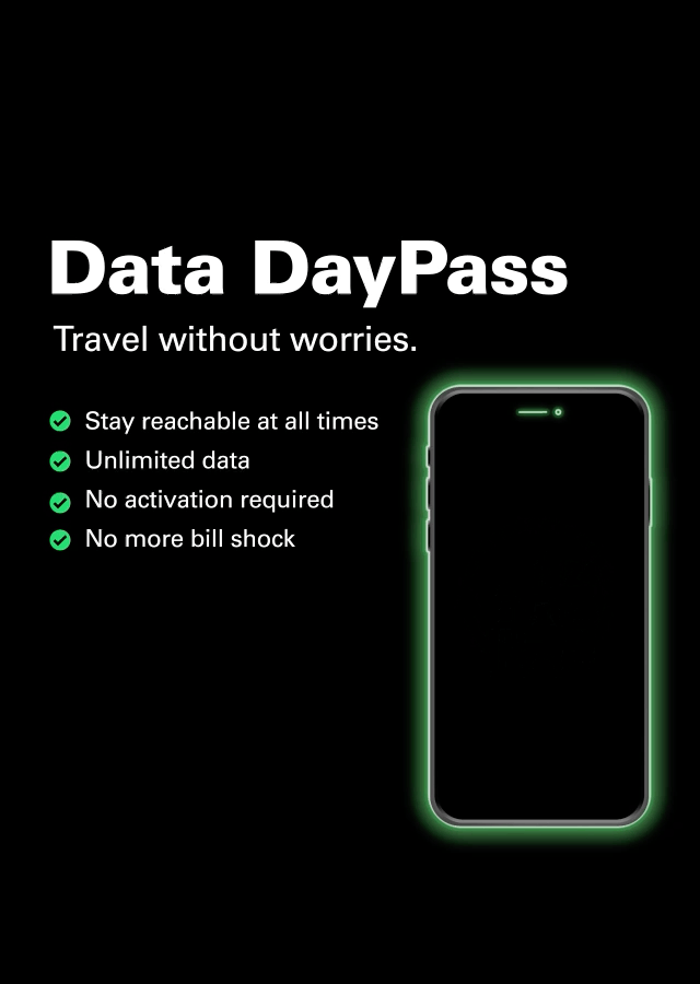 Buy data DayPass - Order online | Salt.