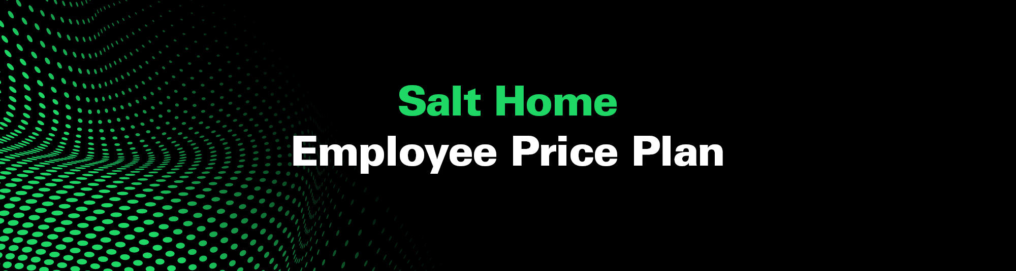 Salt. | Salt Home Employee Price Plan